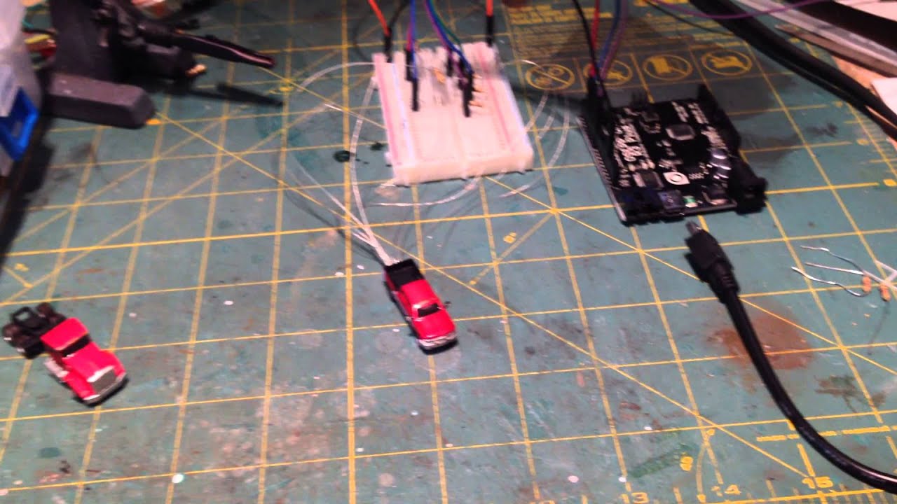 Arduino Fire Truck Lights - YouTube