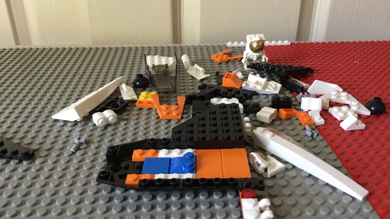 lego spaceship speed build - YouTube