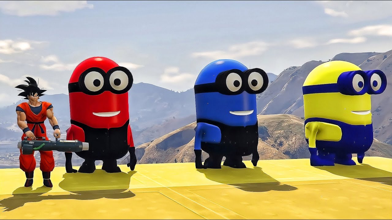 Goku vs Minions vs Hulk vs Spiderman | Hulk and Minions Epic Ragdoll ...