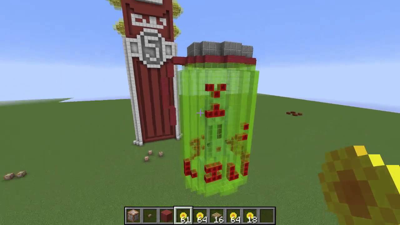 MINECRAFT DR.MONTY'S GOBBLEGUM MACHINE WORKING! - YouTube