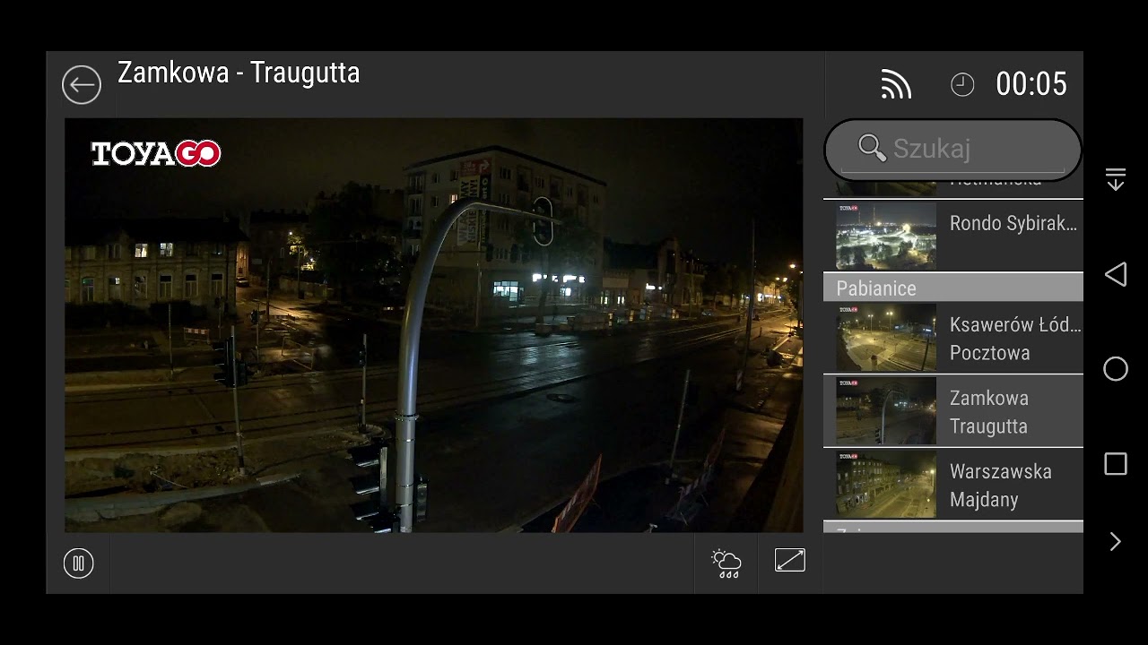 Toya GO Kamery Widok z Miasta o godz: 00:00 (02.06.2022) - YouTube