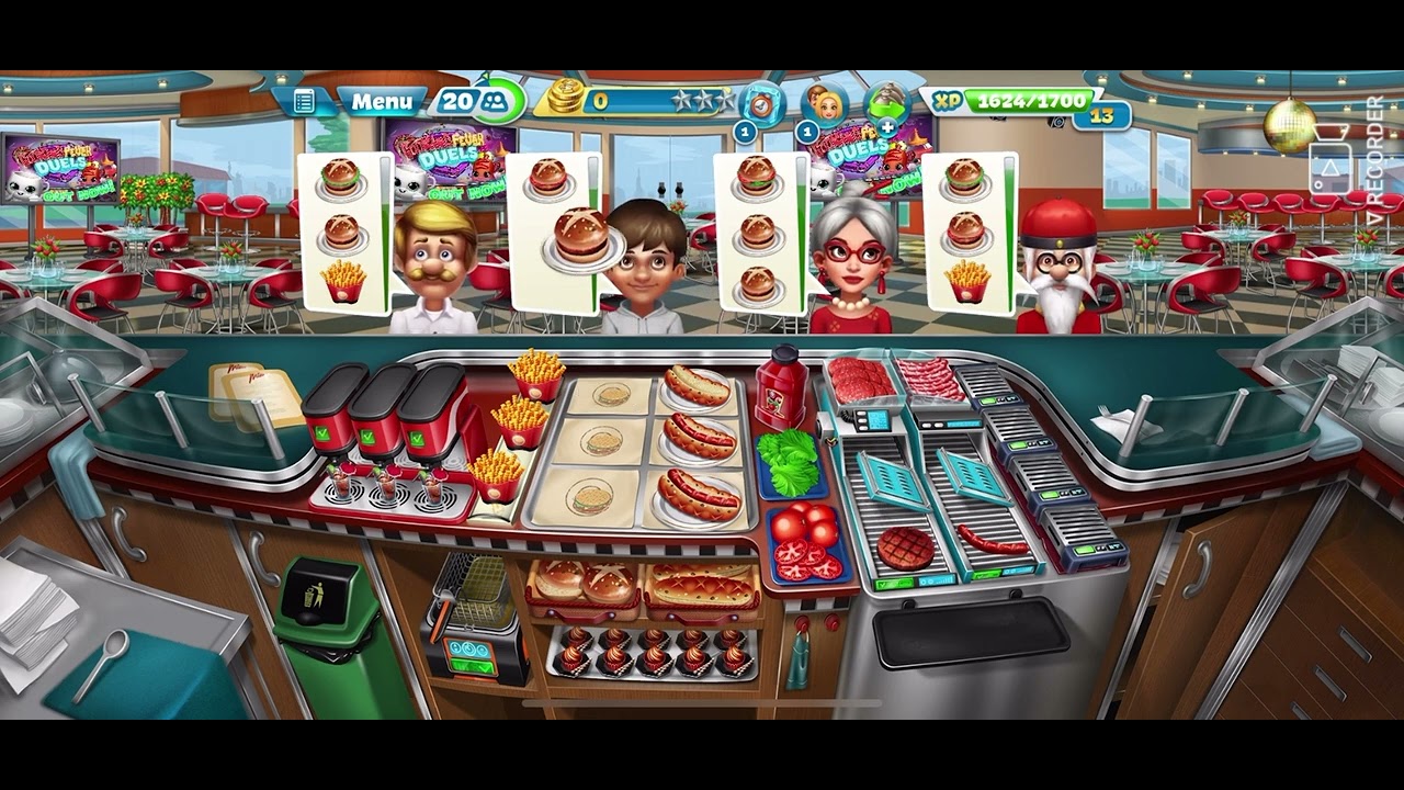 Cooking Fever Levels 36 to 40 - YouTube