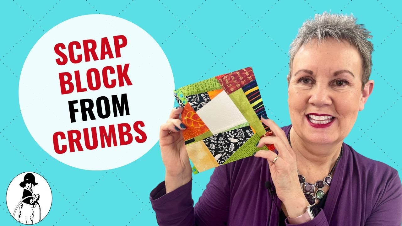 How to Make a Crumb Fabric Block - YouTube