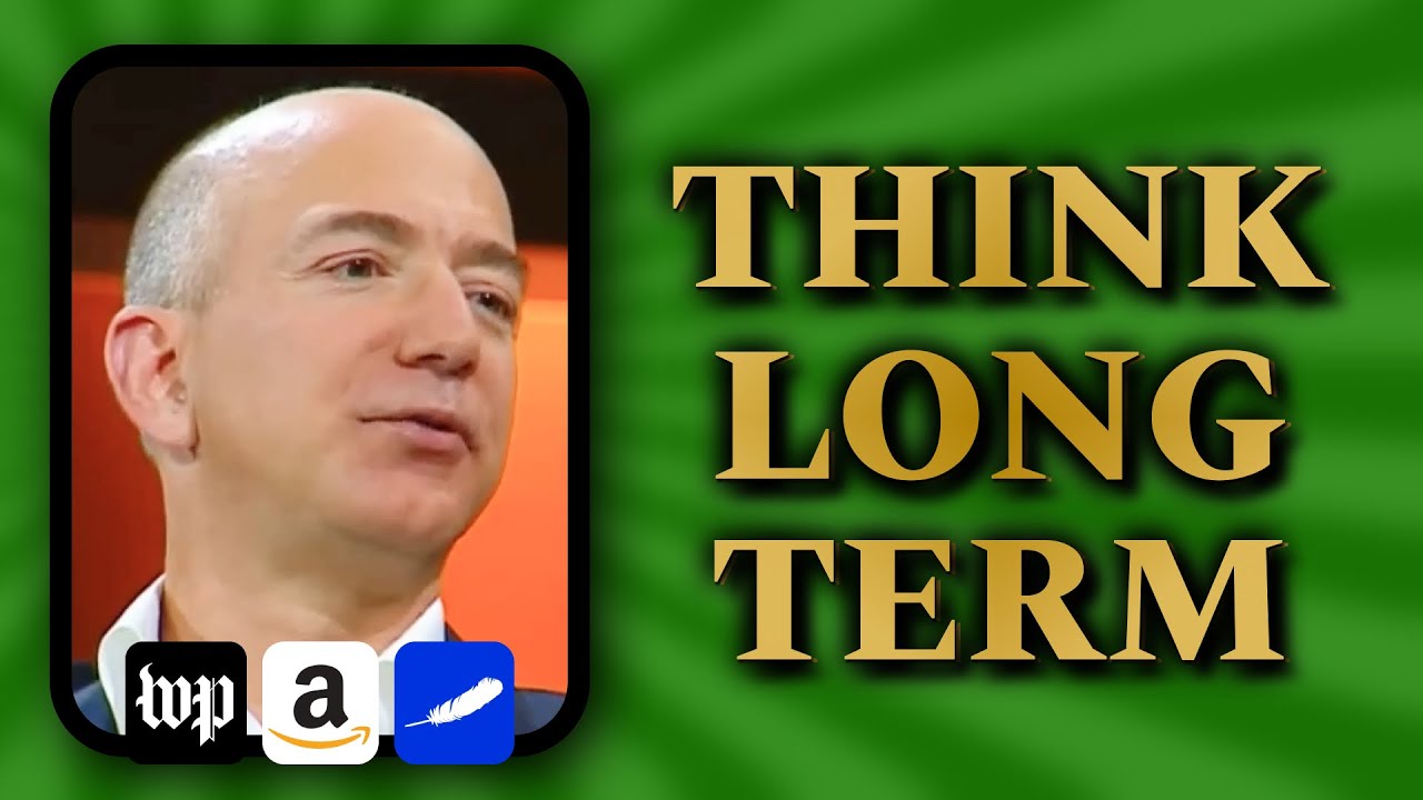 JEFF BEZOS - THINK LONG TERM - YouTube