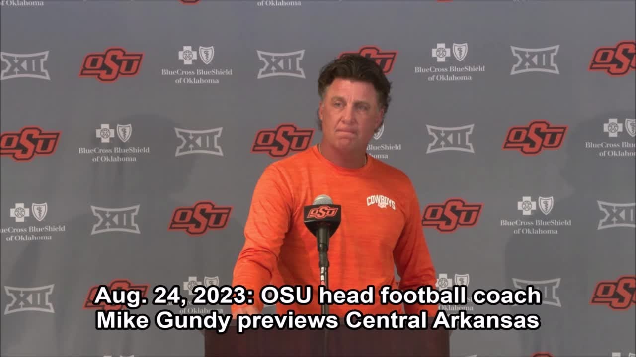 OSU's Mike Gundy previews Central Arkansas: 'They seem to have the ...
