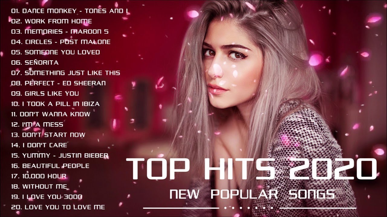 Top Hits 2020 💘 Best Pop Songs Playlist 2020 💘 Top 40 English Popular ...