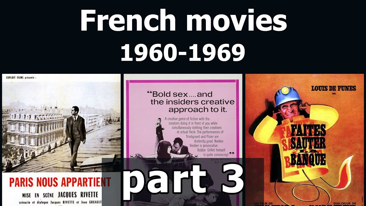 French movies from the 1960s - part 3 - YouTube