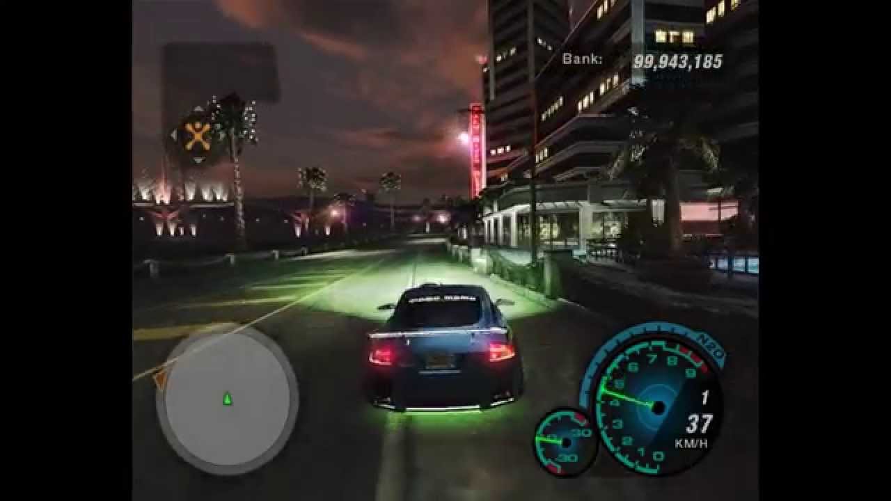NFSU2 hidden races are broken - YouTube