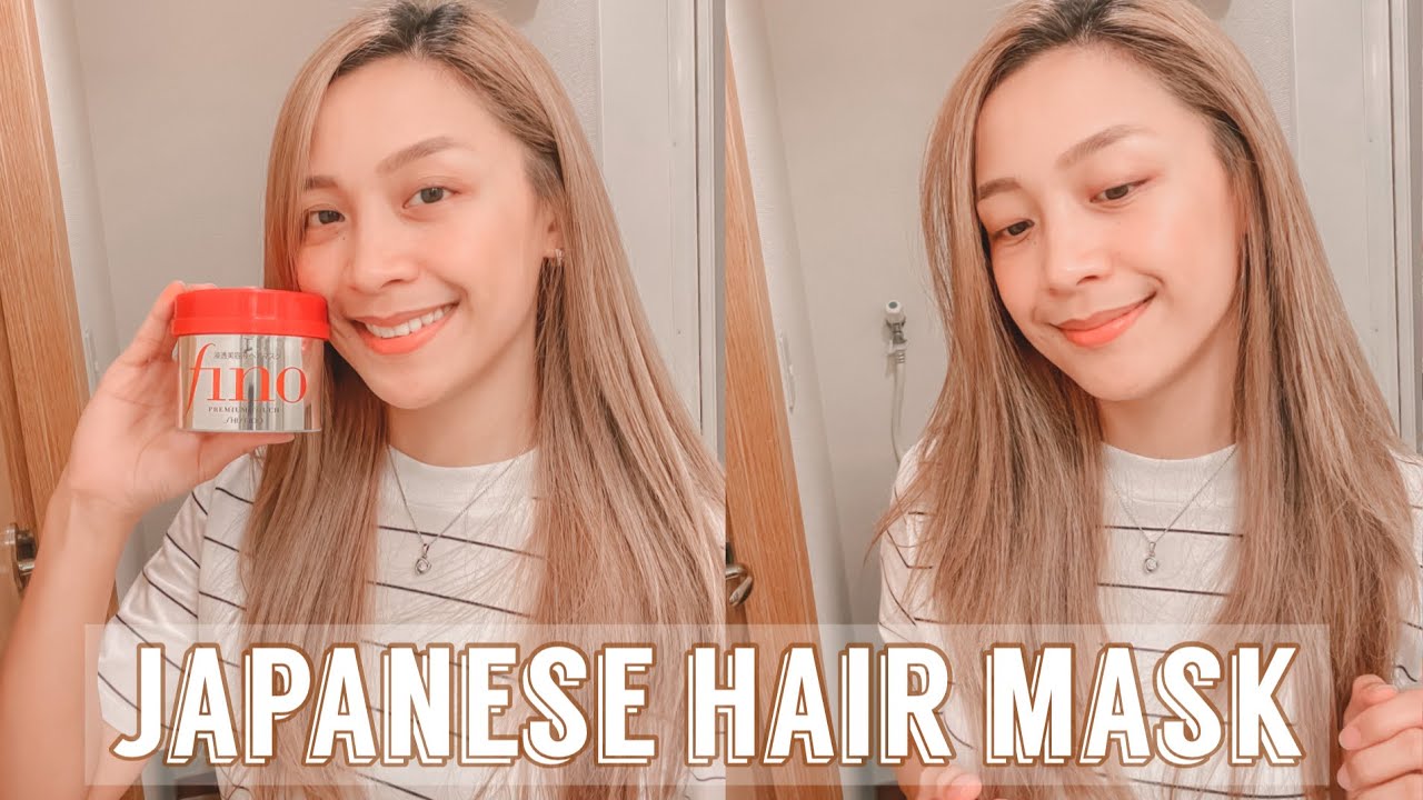 Japanese 🇯🇵 hair mask for your damage hair - YouTube