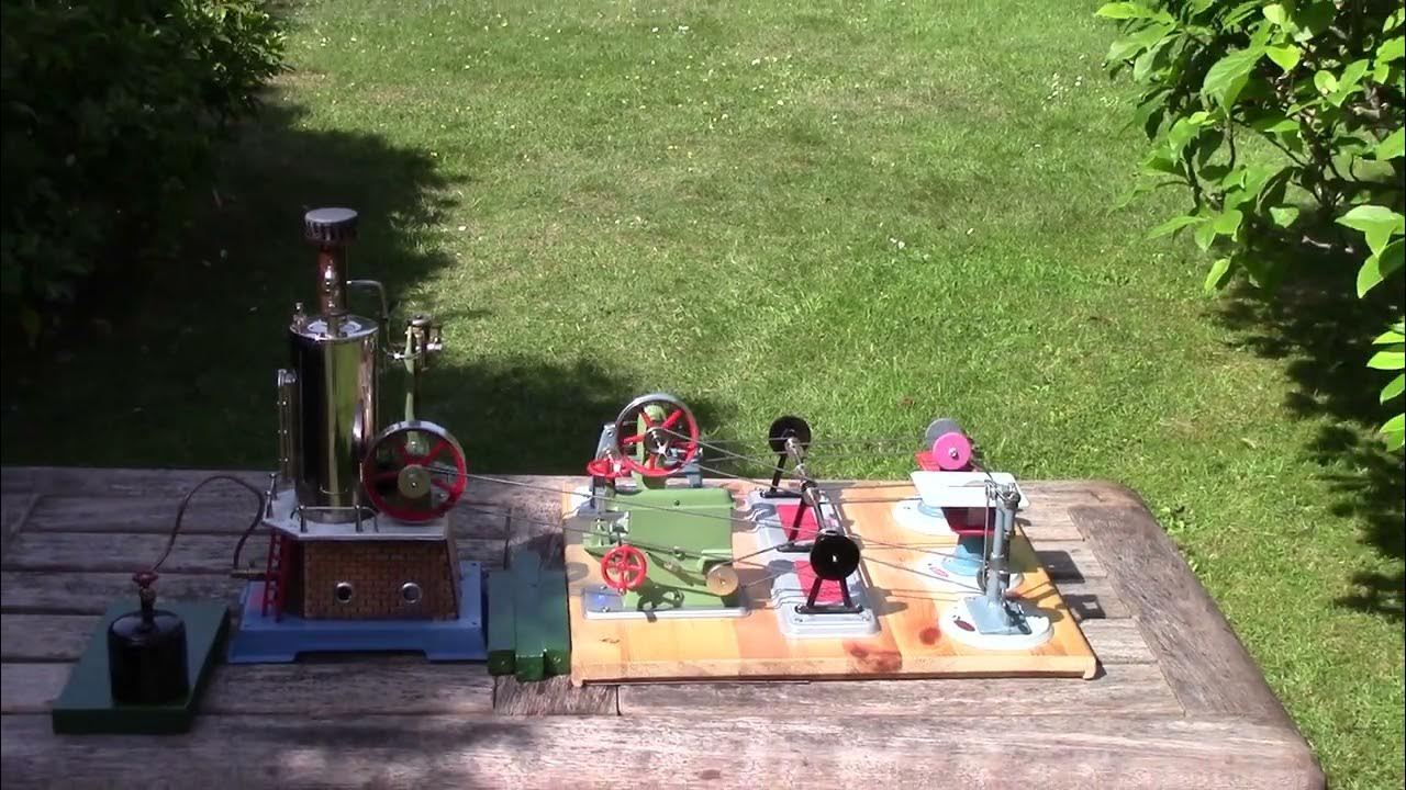 Wilesco D455 & Wilesco Workshop - YouTube