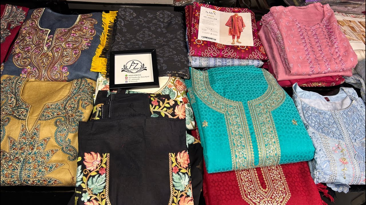Mix Collection at AZ Textiles By Zoya Syed in live - YouTube