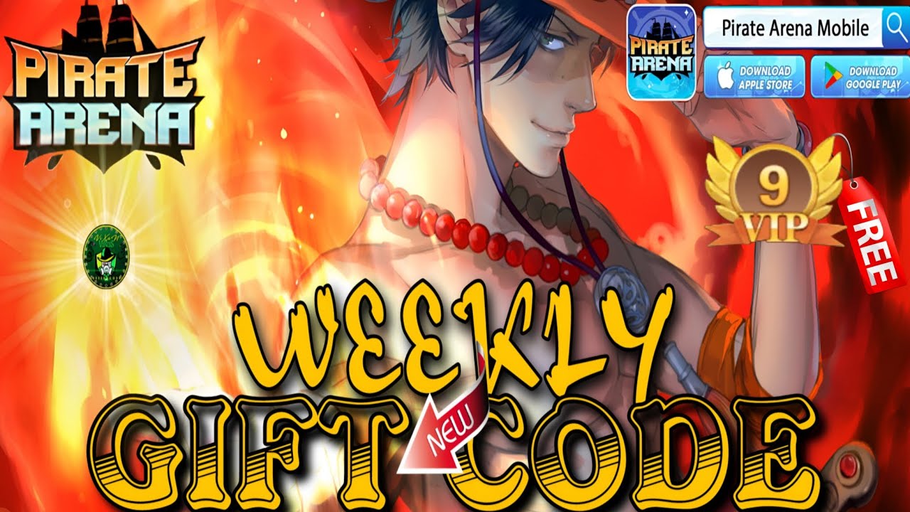 Pirate Arena New Weekly Gift Code 🎁 Valid until (02/12) Instant VIP9 ...