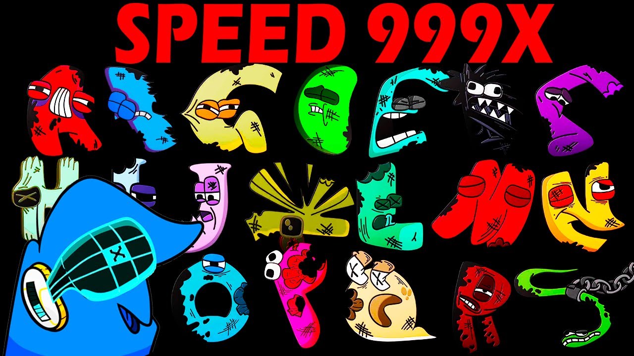 Alphabet Lore Death Alphabet Lore vs Number Lore Everyone Beaten Monstr ...