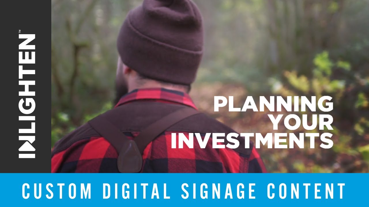 inLighten - Custom Digital Signage Content VRT067 - YouTube