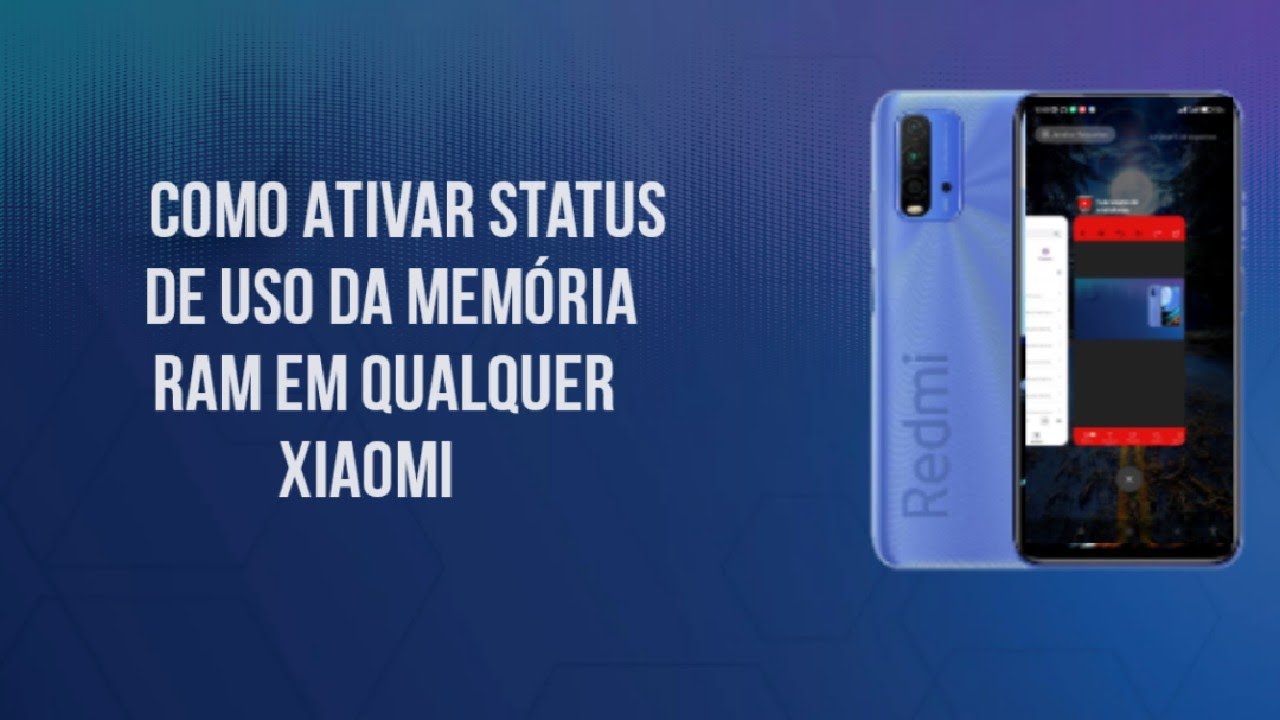 Como Ativar Status De Uso Da Memória RAM Em Qualquer Xiaomi - YouTube