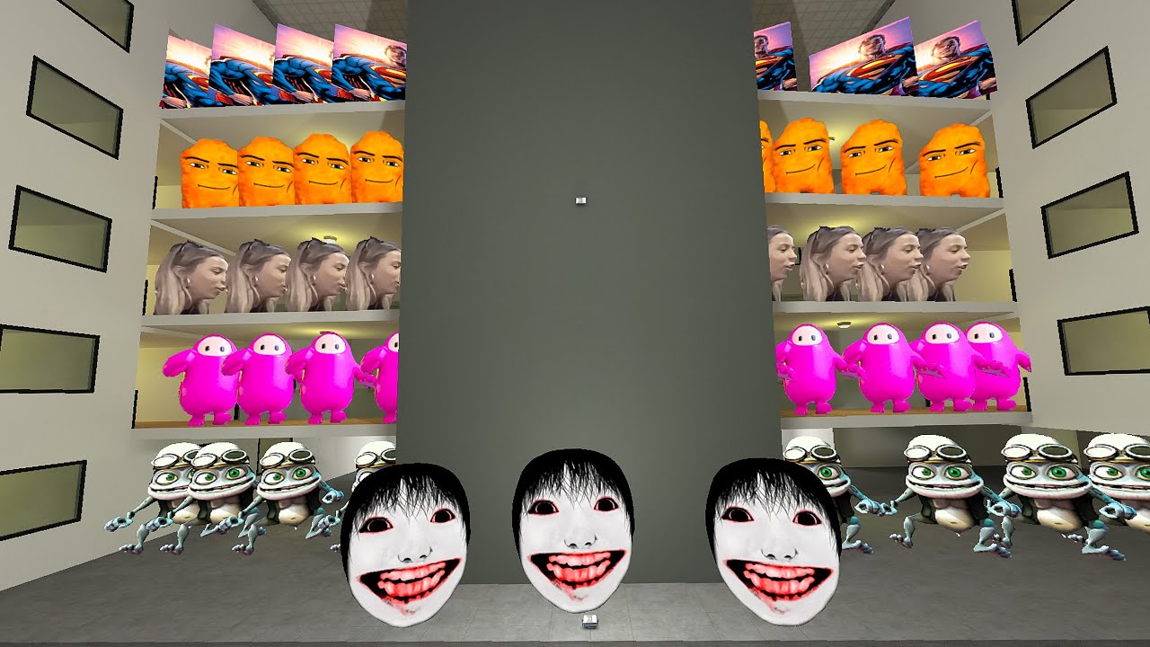 Scariest My Name Is Auughh Carmen Winstead Nextbots Chasing me Gmod ...