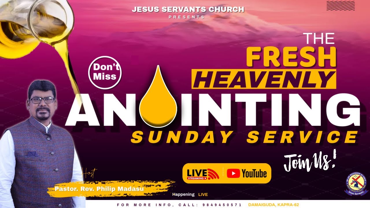 Anointing Sunday 1st Service | Empowering Worship & Divine ...