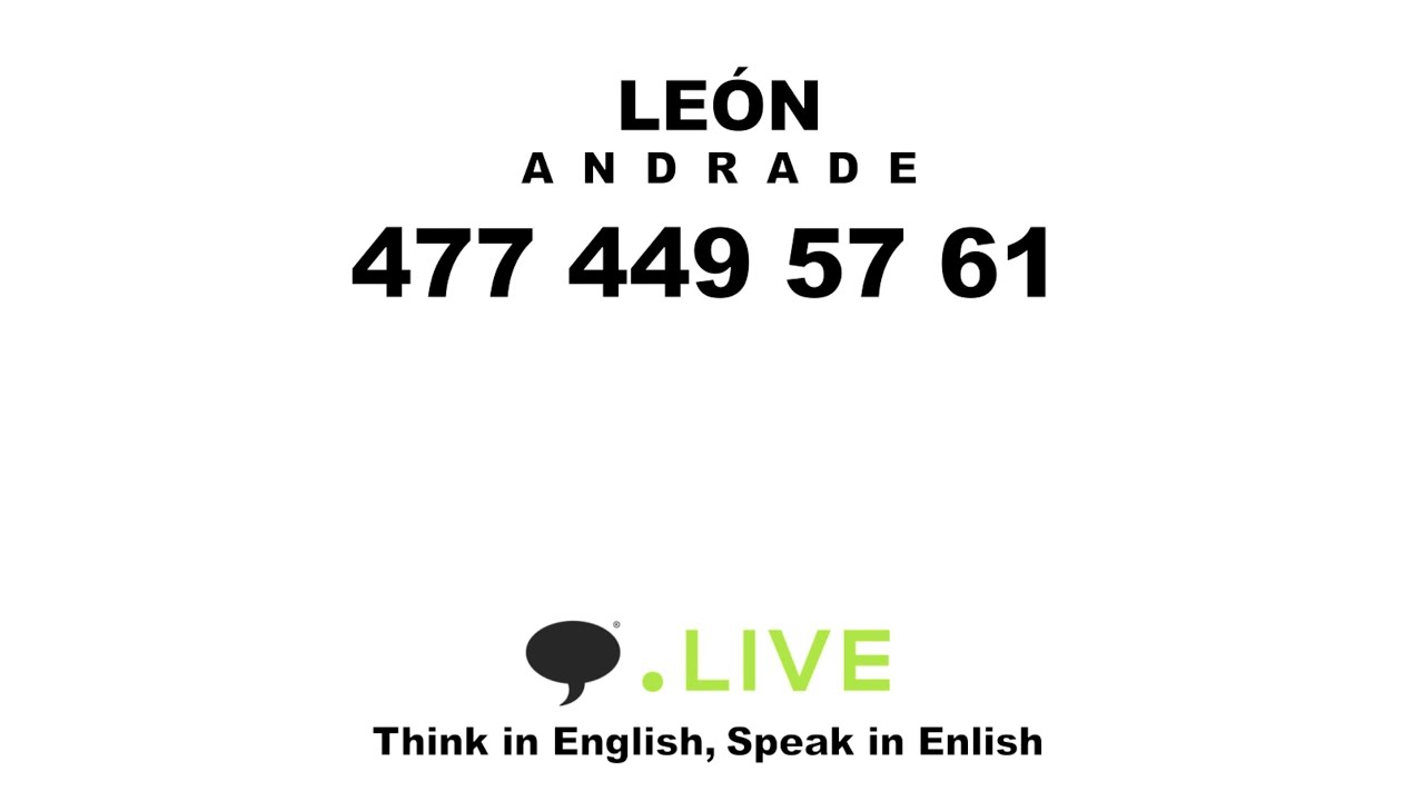 León ANDRADE LIVE - YouTube