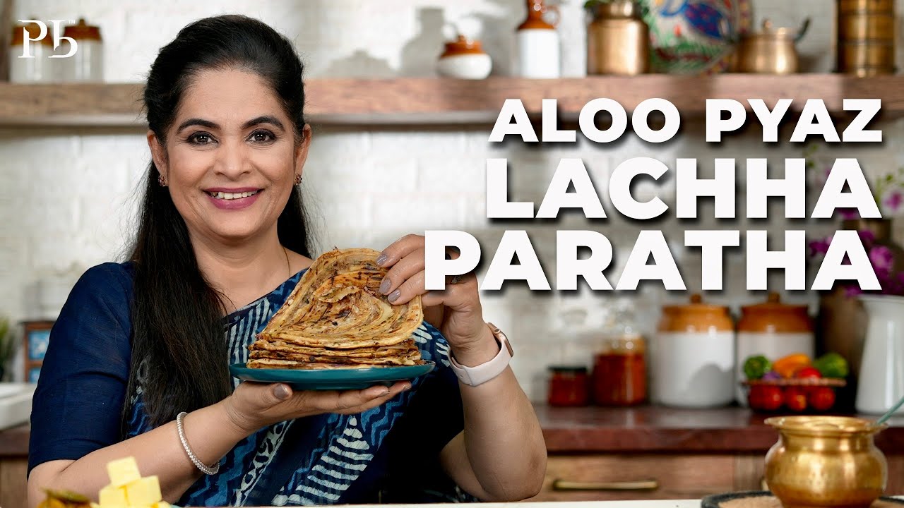 The SECRET to Making PERFECT Laccha Paratha Recipe with Aloo Pyaz I ...