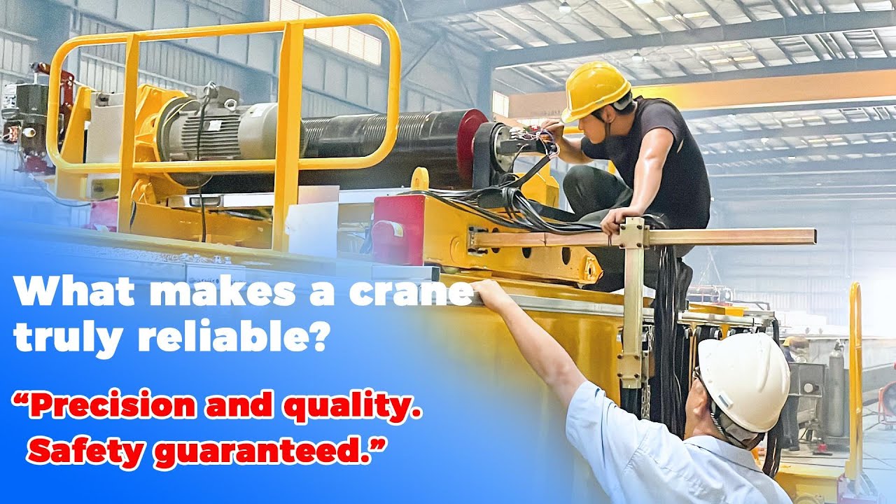 Open Winch Drum Test | How Precision Ensures Crane Safety - YouTube