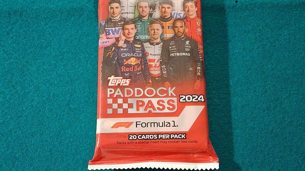 TOPPS PADDOCK PASS 2024 - YouTube