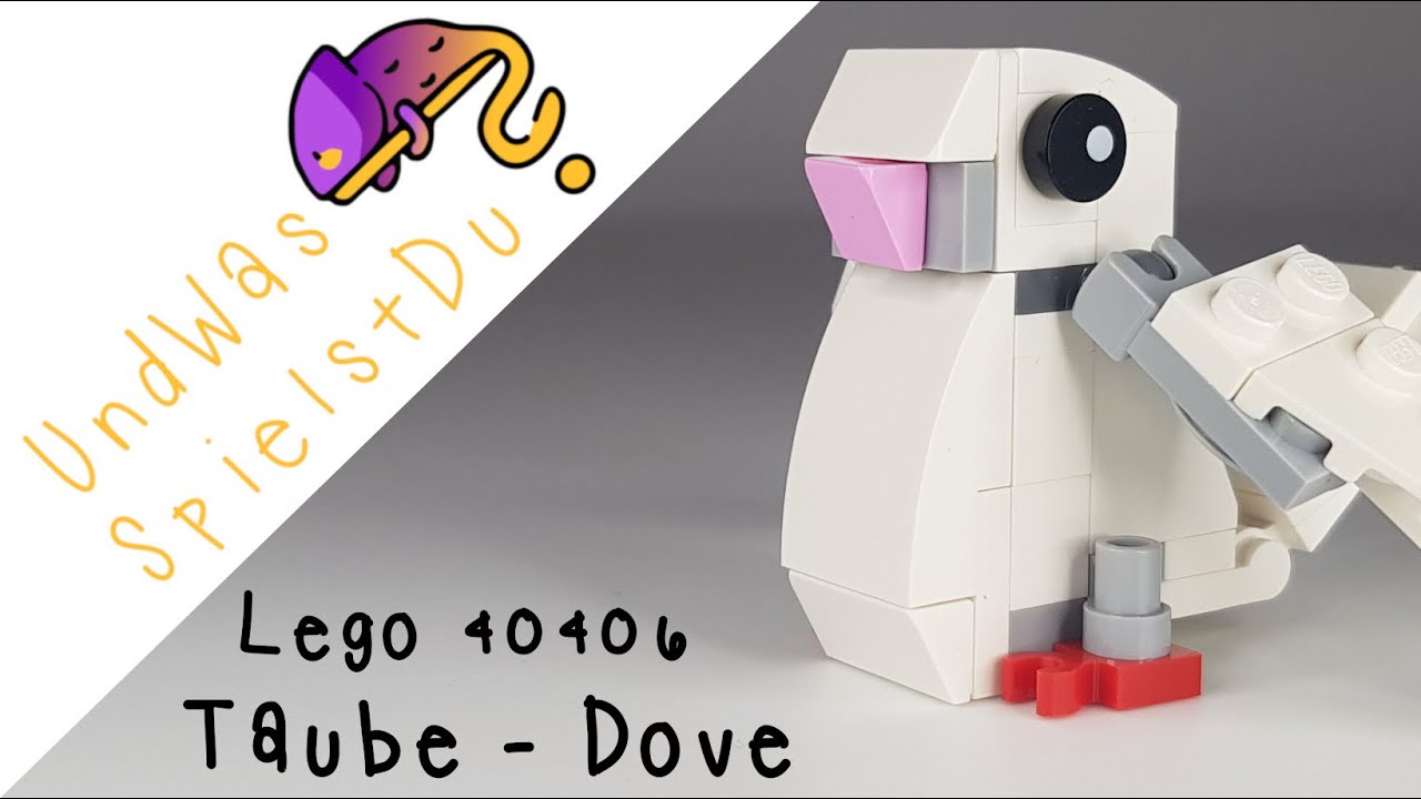 🧱 LEGO® idea - easy to build - Creator Taube Dove 40406 Easy to build ...