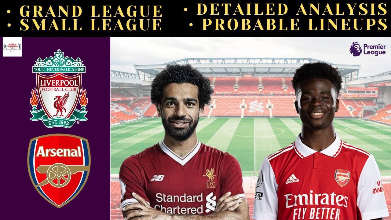 LIV vs ARS DREAM11| Liverpool vs Arsenal| Dream11 Predictions| - YouTube