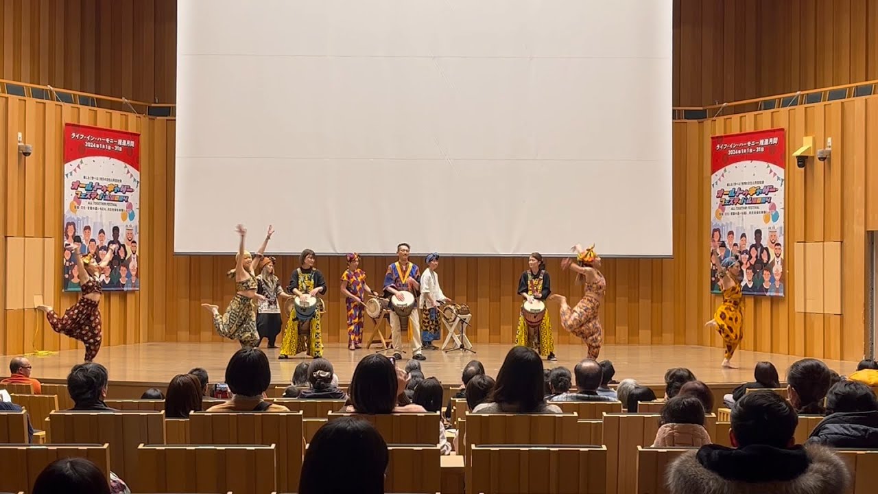 2024年1月21日_花岡英一 Djembe Group ＆ STUDIO BARJARA DANCERS - Djole,Tiriba ...