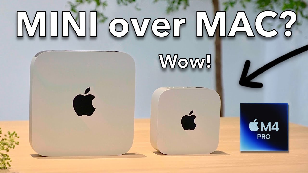 M4 Mac Mini & Macbook Pro 1st Look: The Best Mac 2024? - YouTube