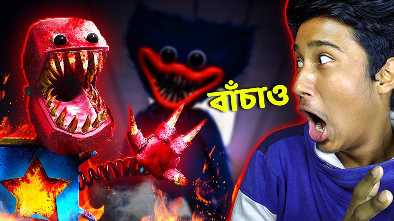 BOXY BOO MONSTER IS SCARY - PROJECT PLAYTIME GAMEPLAY #1 || Narin The ...