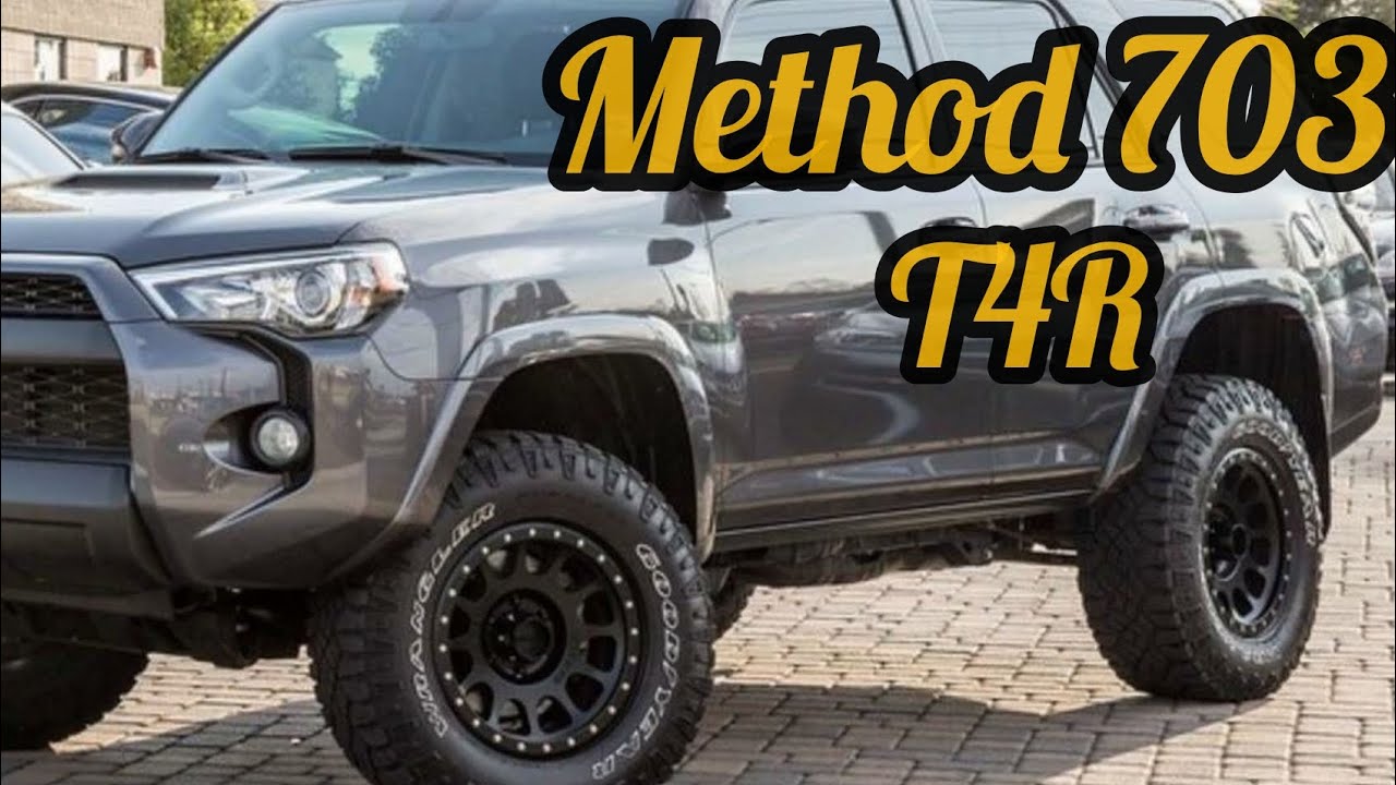 4runner 703 Method Race Wheels - YouTube