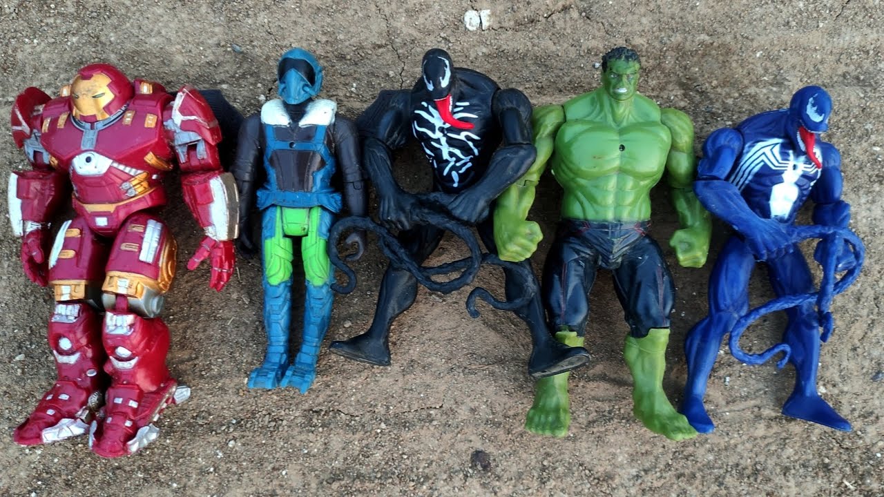 Menemukan superhero avengers toys, venom, hulk, vulture, riot, hulk ...