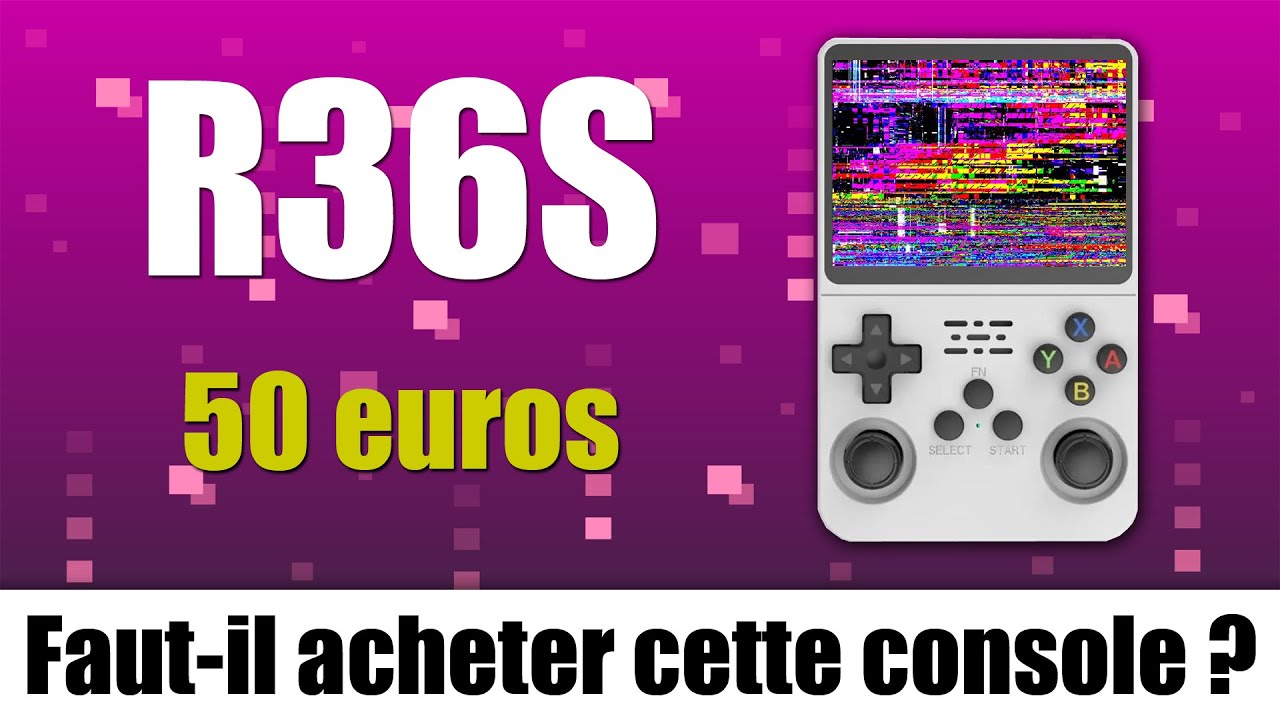 Présentation de la console R36S (Mon avis en fin de vidéo). - YouTube