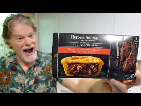 Herbert Adams Slow Cooked King Island Beef in Rich Gravy Meat Pie Review