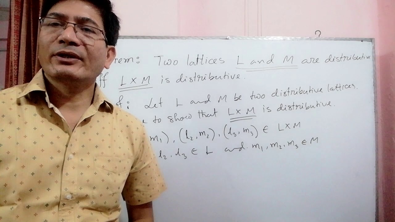 Lattice Theory, Lecture-19 on Modular and Distributive Lattices ...
