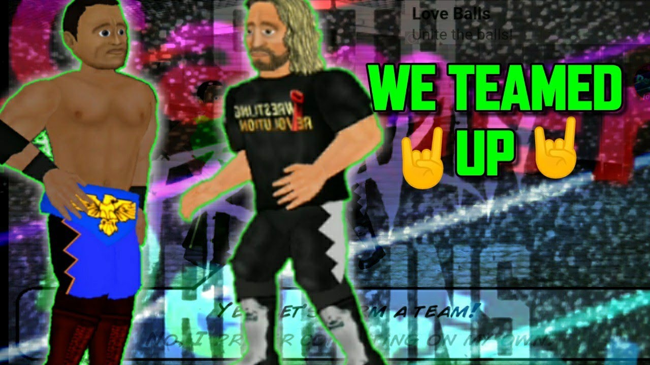 Derrick And Seth Rollins Teamed Up(Wrestling revolution2d) - YouTube