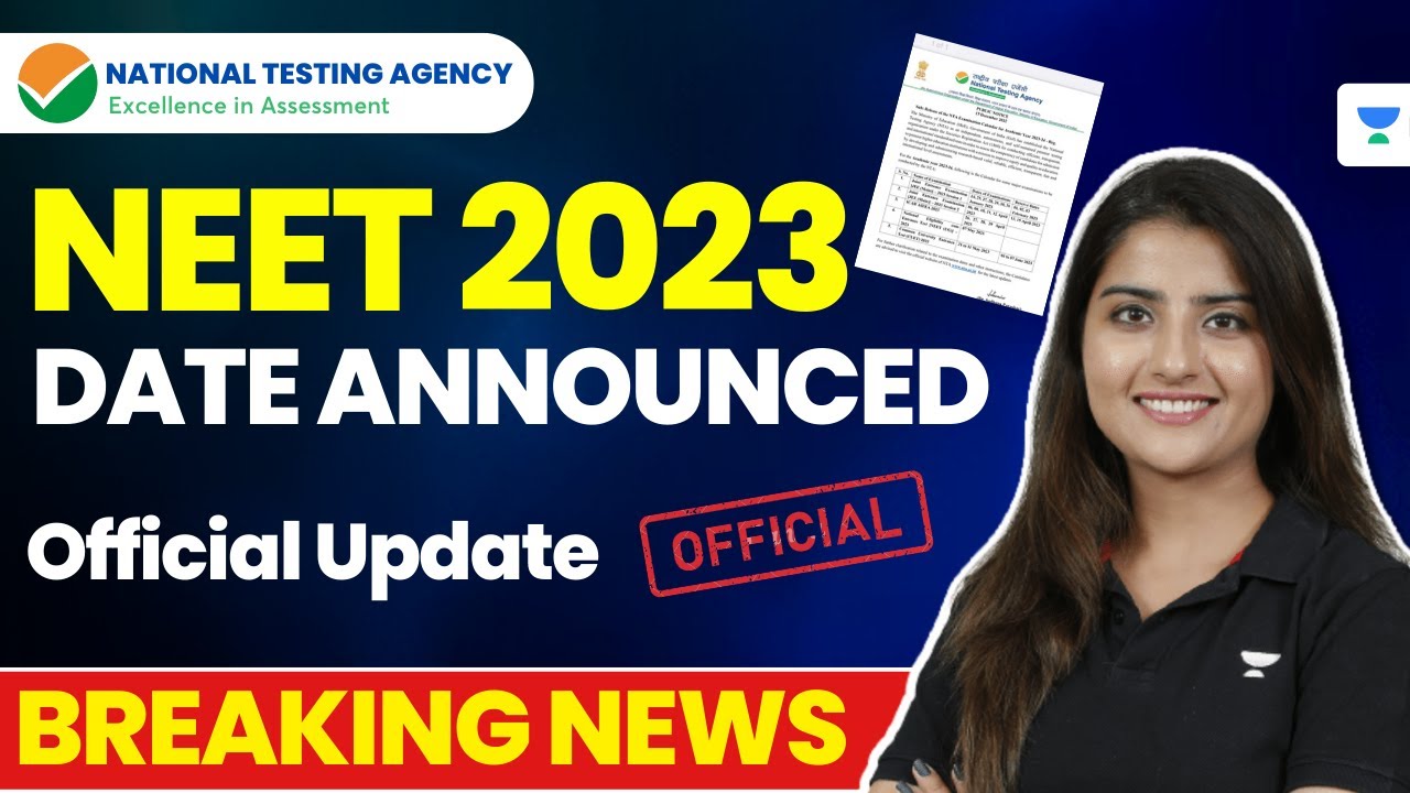 NEET 2023 Date Announced | Official NTA Update | Seep Pahuja - YouTube