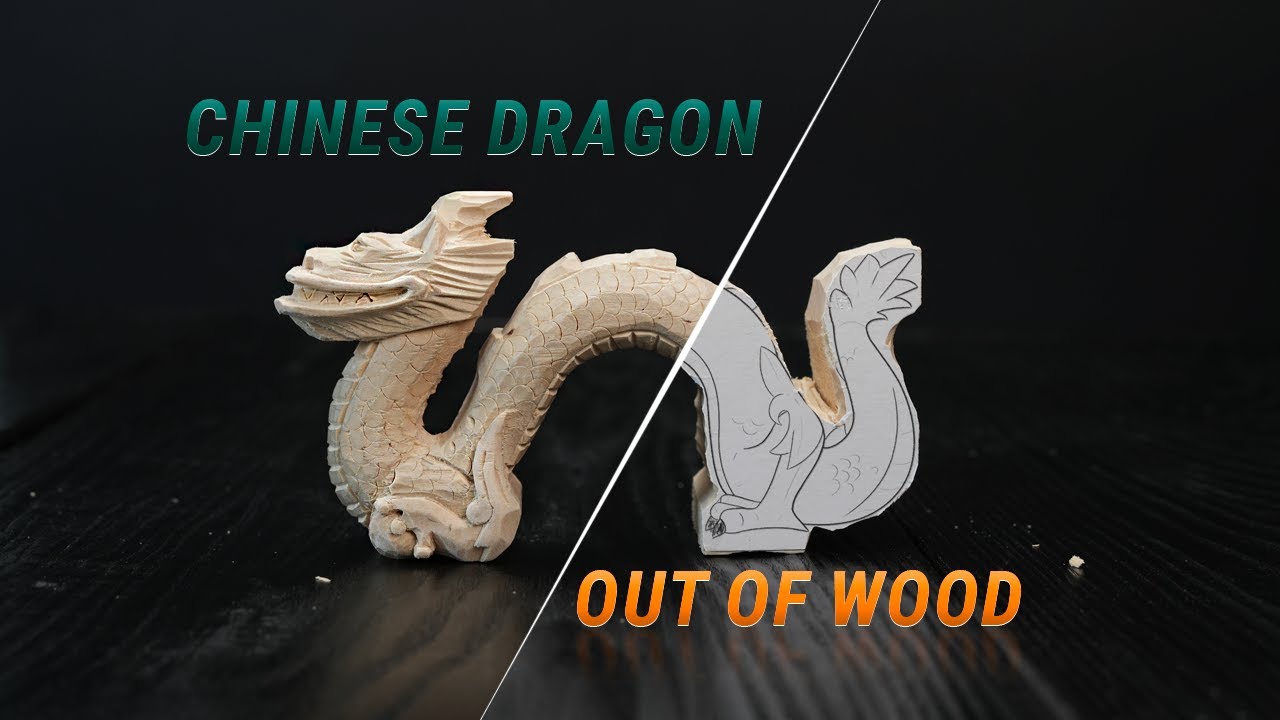 Chinese Dragon Wood Carving | Carving a Dragon Out of Wood - YouTube