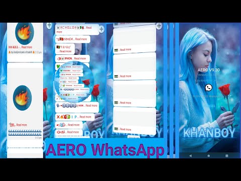 AERO WhatsApp Full Immune Antivirus WhatsApp | New Update AERO WhatsApp | KHANBOY MODS