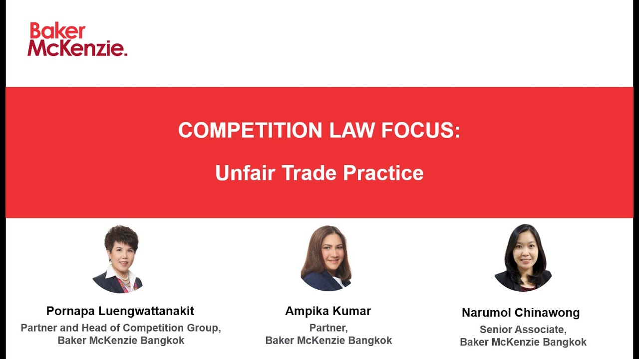 Competition Law Focus: Unfair Trade Practice - YouTube