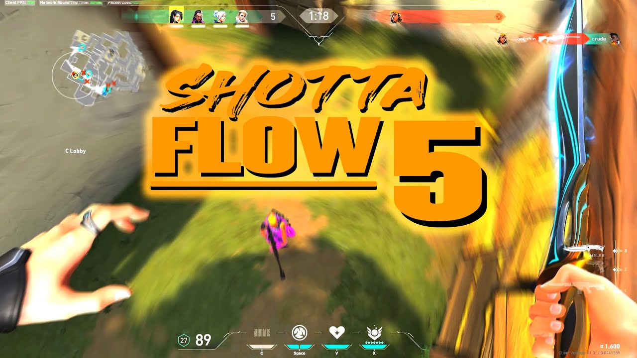 SHOTTA FLOW 5 | A VALORANT MONTAGE - YouTube