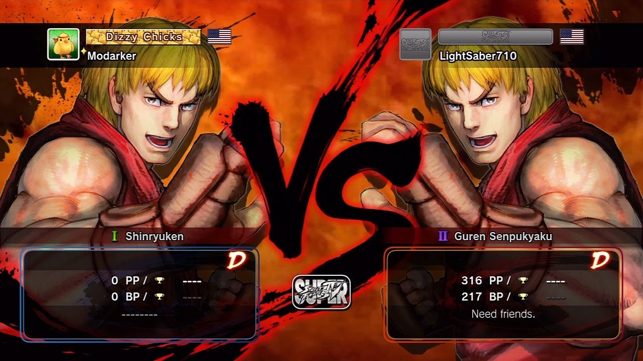 Ken vs Ken SSF4 AE2012 - YouTube