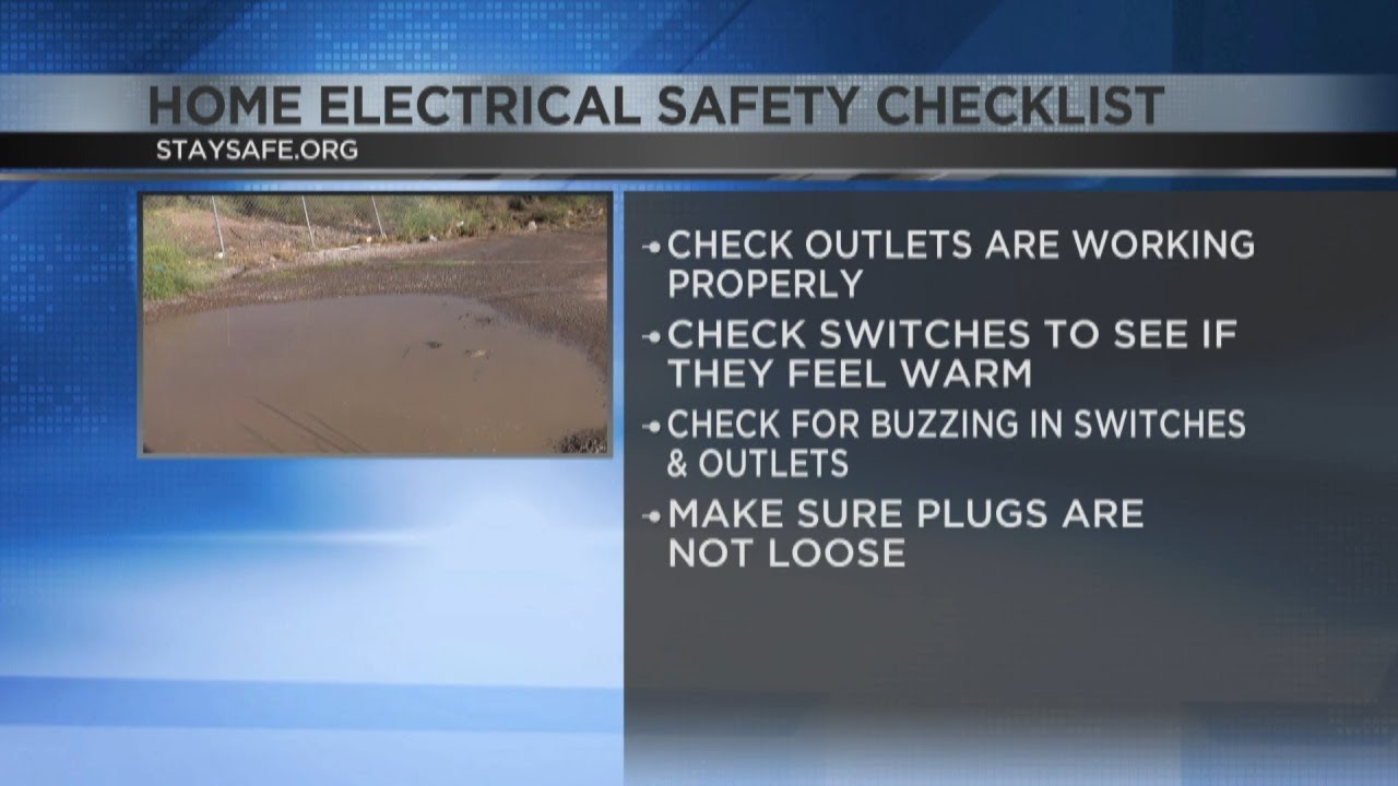 Home electrical safety checklist - YouTube