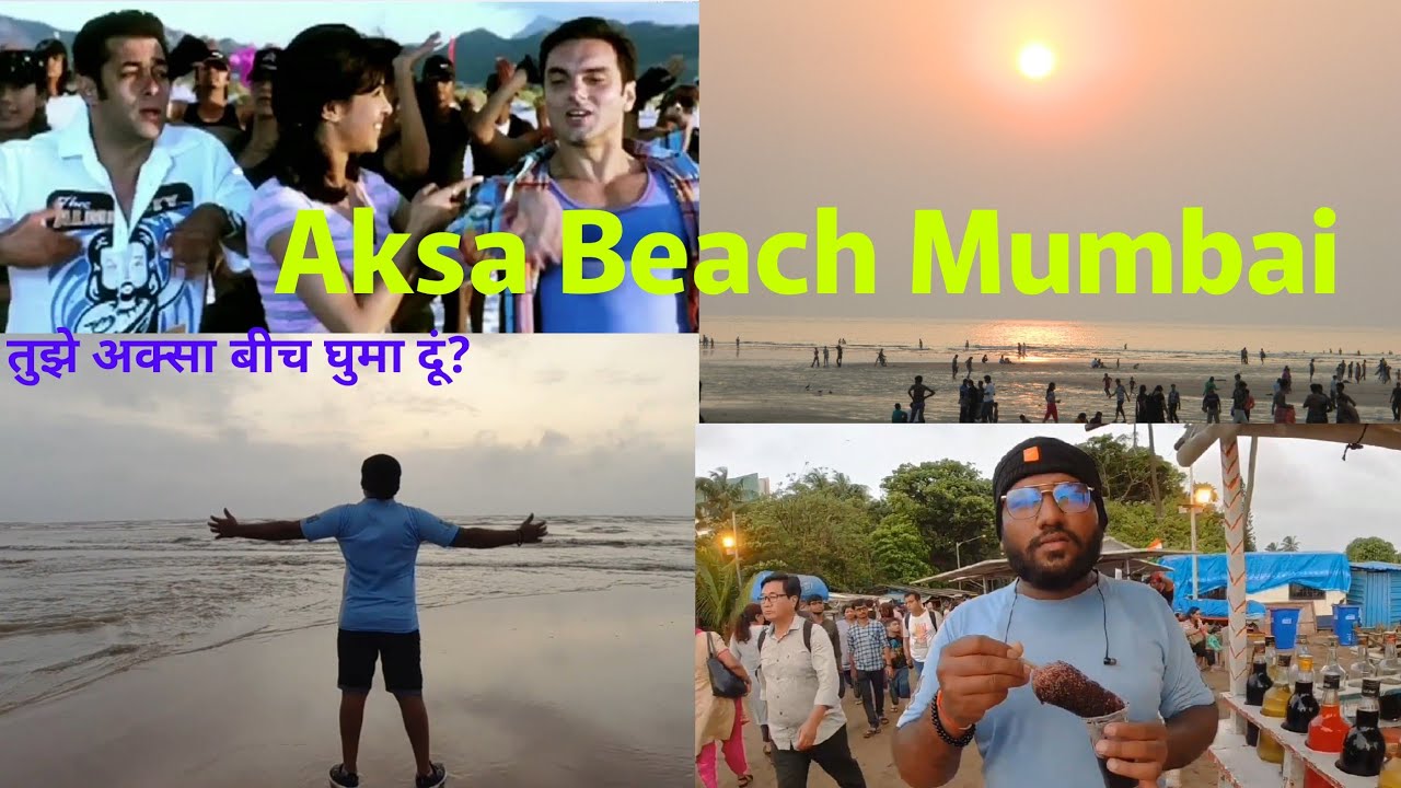Explore the Beauty of Aksa Beach Mumbai with Thearjunvlogger - YouTube