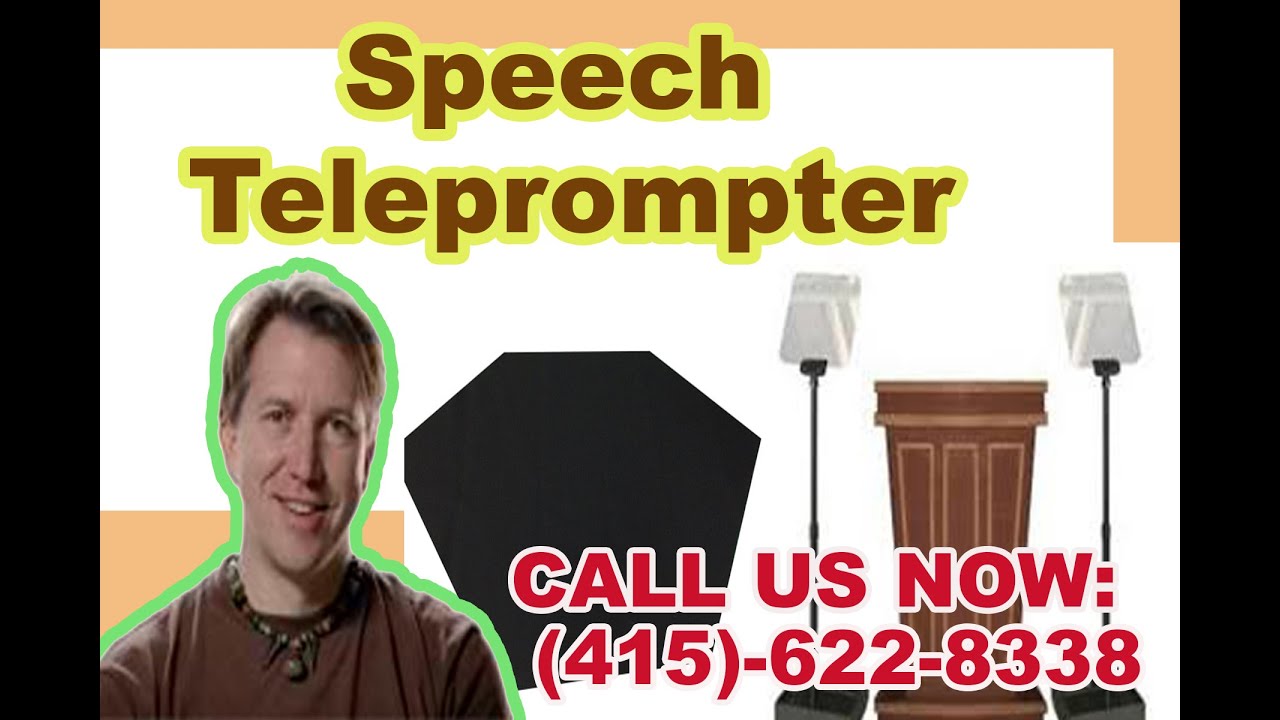 Top Speech Teleprompter: Presidential and Downstage Monitors in San ...