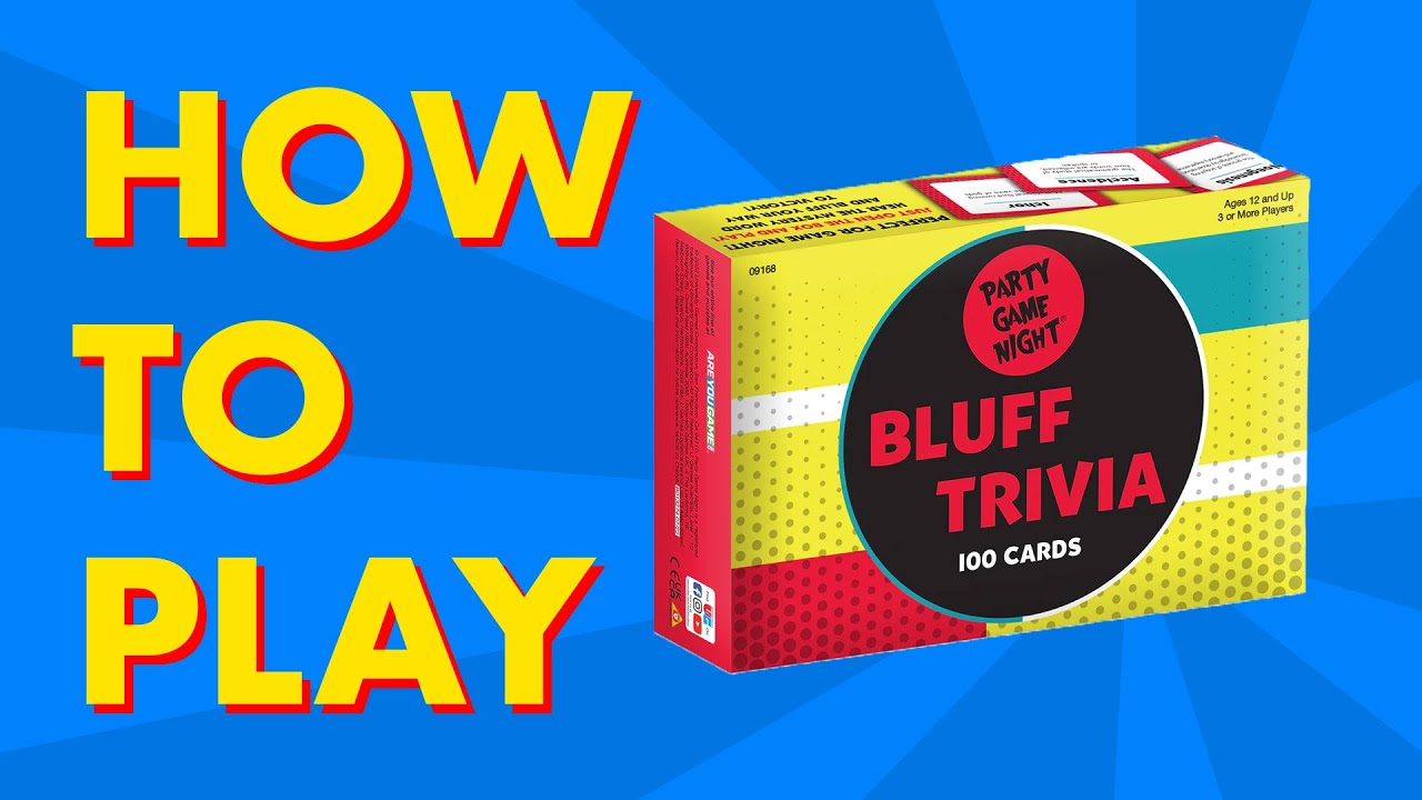 HOW TO PLAY - BLUFF TRIVIA - PARTY GAME NIGHT - YouTube