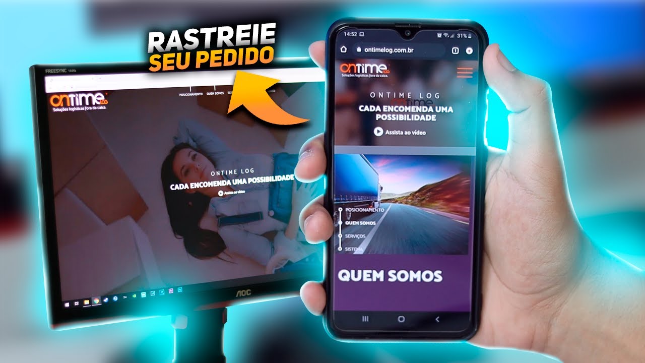 COMO RASTREAR PEDIDO na ONTIME LOG | HTech - YouTube