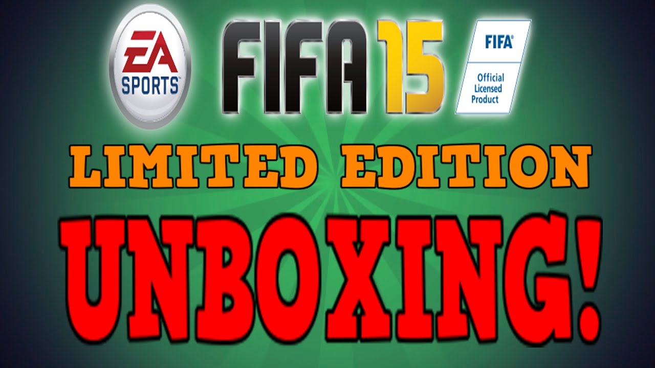 FIFA 15 LIMITED EDITION UNBOXING!!(UK Release) - YouTube