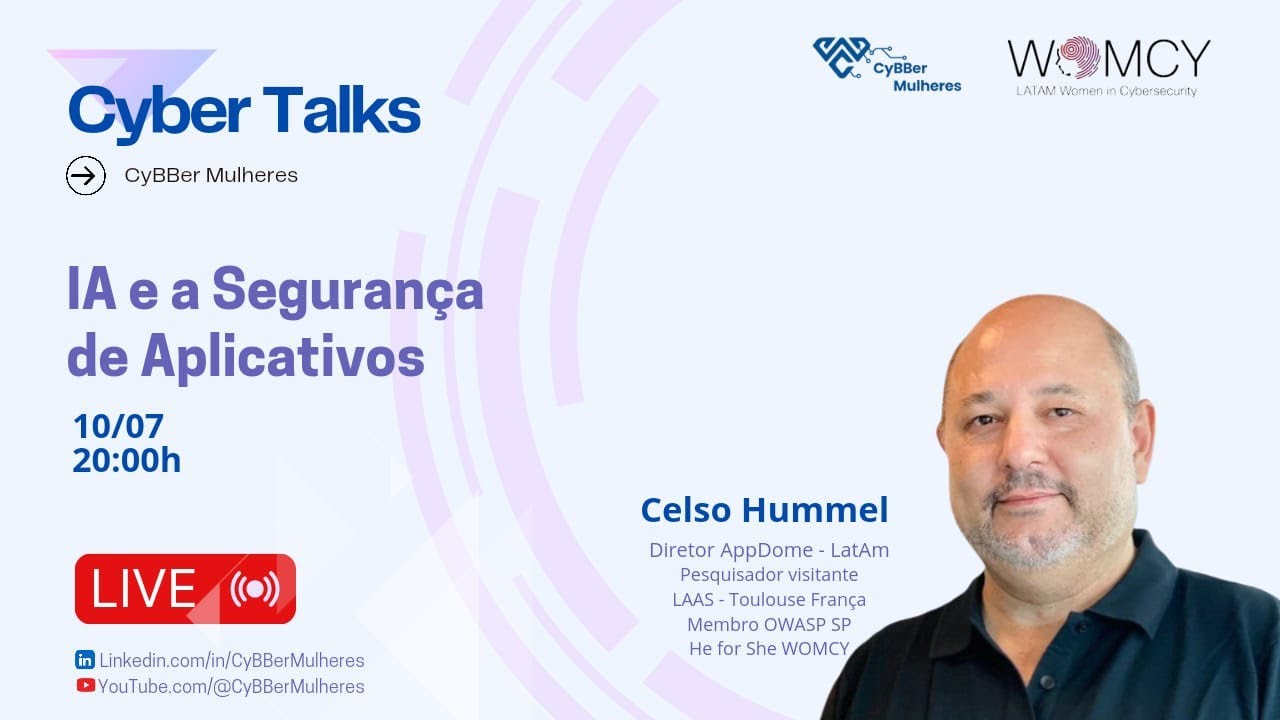 Cyber Talks : IA e Segurança de Aplicativos - YouTube