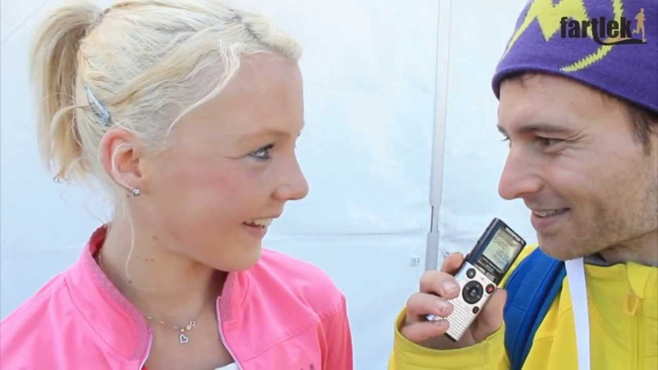 Nina Stöcker im Zielinterview by Fartlek (Berlin-Marathon 2013) - YouTube